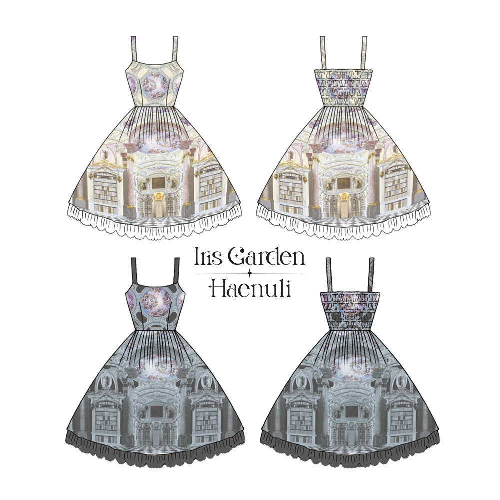 [Ready to ship] The Librarian Lady | Iris Garden x Haenuli